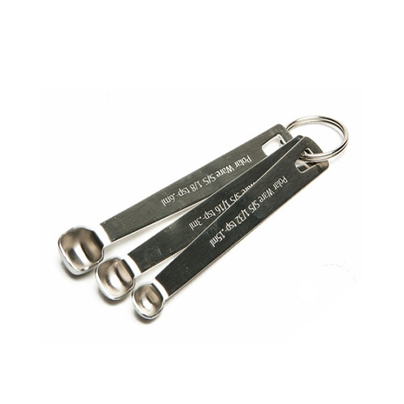 Three Piece Stainless Steel Measuring Spoon Set > North Mountain Supply Three Piece Stainless Steel Measuring Spoon Set > North Mountain Supply