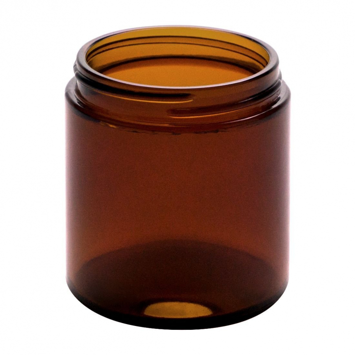 Nms 4 Ounce Glass Straight Sided Mason Canning Jars With 58mm Lids Case Of 24 Amber Glass